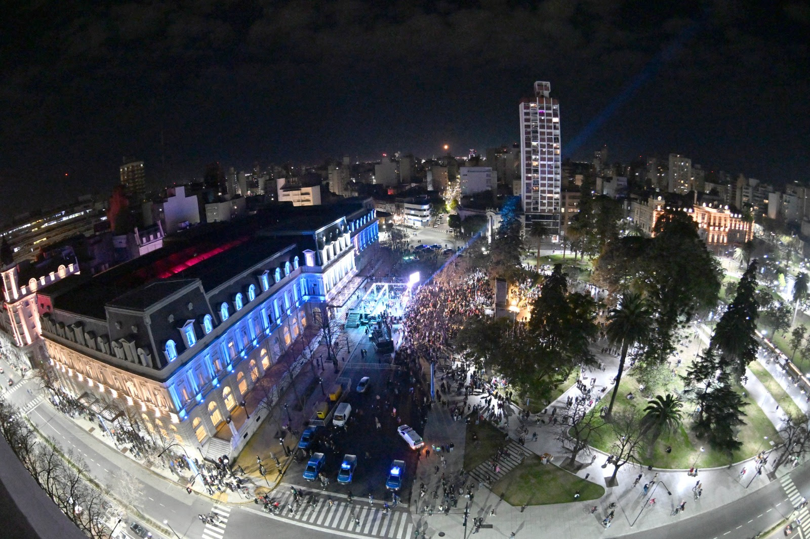 Así se vivió la reinauguración del Pasaje Dardo Rocha de calle 50 entre ...